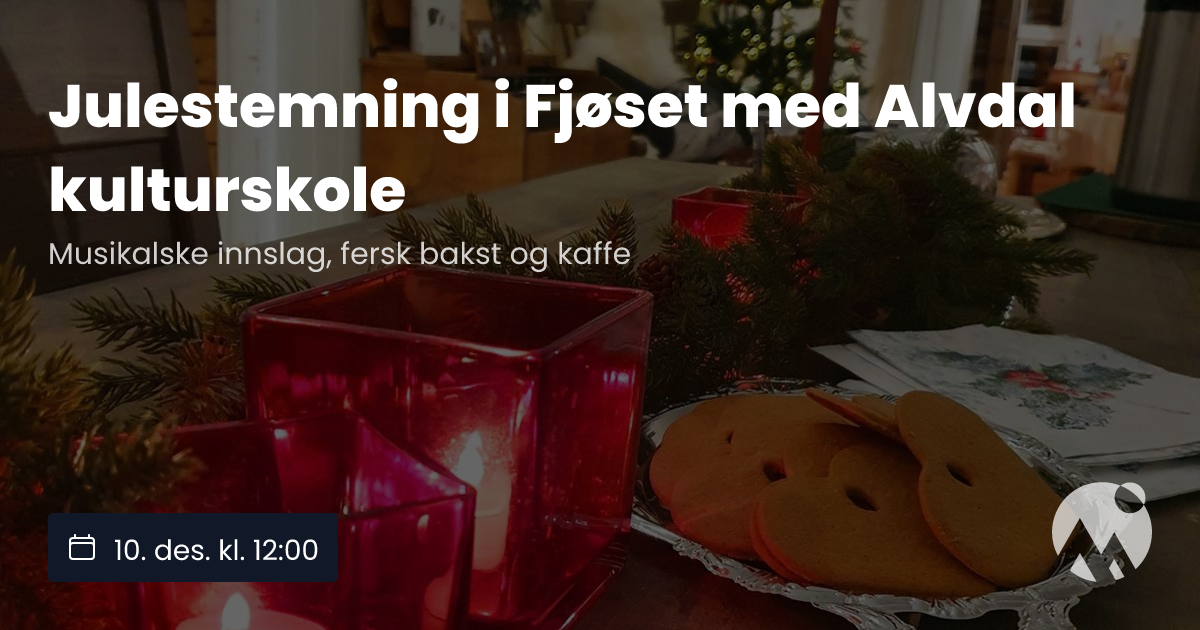 Julestemning i Fjøset med Alvdal kulturskole | Søberg Gård